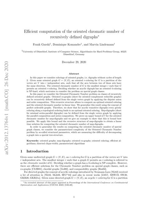 Efficient Computation Of The Oriented Chromatic Number Of Recursively