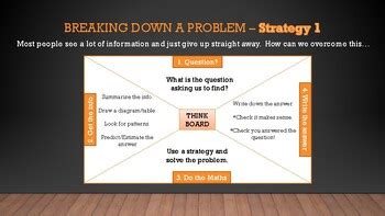 Problem Solving Strategies Slides By Miss Graceful TPT