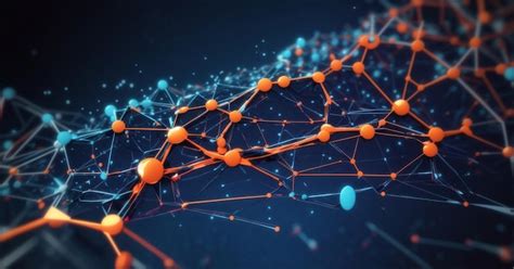 Premium Ai Image Abstract Plexus Futuristic Technology Network