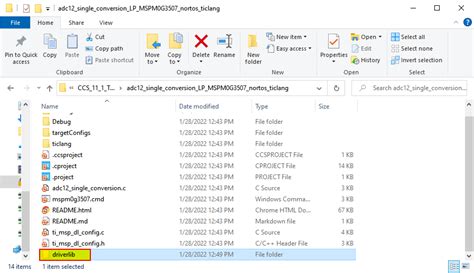 MSPM L XX L XX Driver Library MSPM Driver Library
