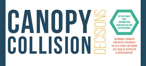 Canopy Collision Decisions
