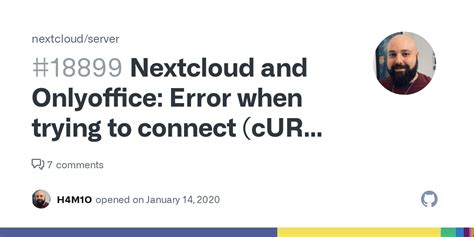 Nextcloud And Onlyoffice Error When Trying To Connect Curl Error 60