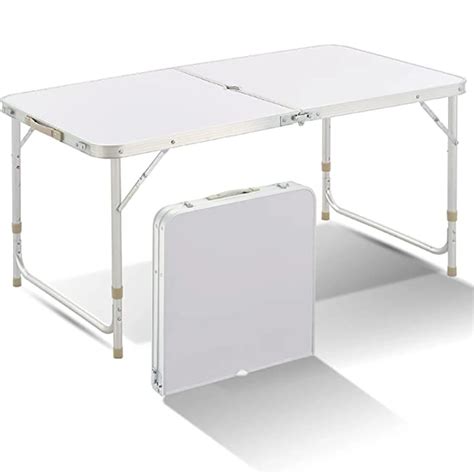 Portable Folding Display Table Collapsible Trade Show Table Folding