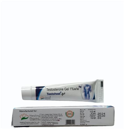 Testoheal Testosterone 1 Gel Packaging Type Tube At ₹ 60 Pack In Nagpur