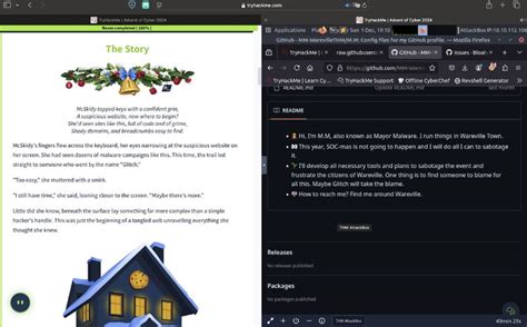 Mohammed Salim On Linkedin Cybersecurity Adventofcyber Tryhackme Learningjourney