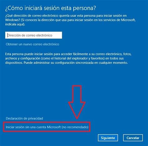 ≫ como crear una cuenta de usuario local en windows 10 2025