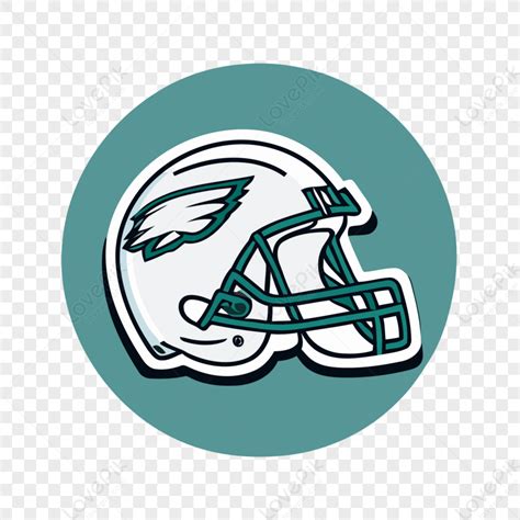 The Philadelphia Eagles Logo Is Attached In This White Circle Vector