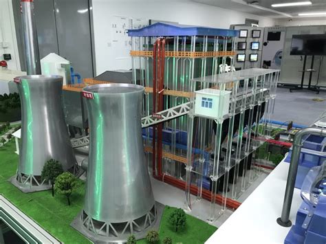 300MW火力发电厂模型 锅炉