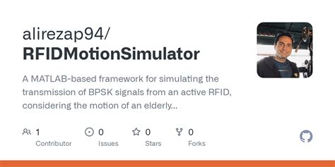 Github Alirezap94 Rfidmotionsimulator A Matlab Based Framework For Simulating The