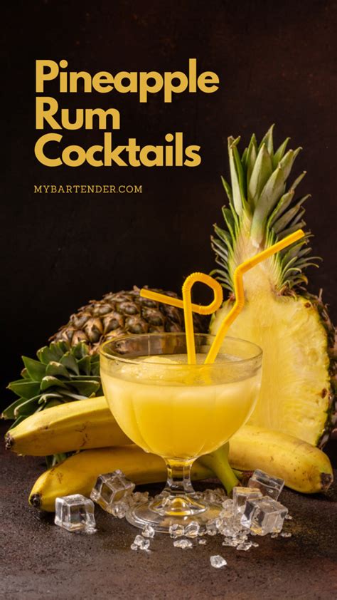 9 Best Pineapple Rum Cocktails To Drink In 2023 Mybartender