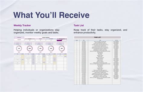 Weekly Tracker Template In Excel Google Sheets Download Template Net