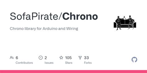 Github Sofapiratechrono Chrono Library For Arduino And Wiring