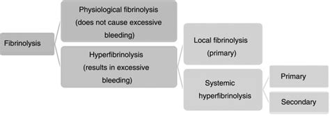 Perioperative Hyperfibrinolysis Physiology And Pathophysiology Pmc