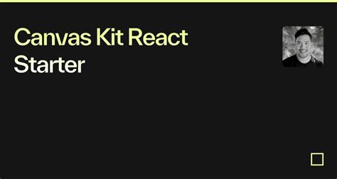 Canvas Kit React Starter Codesandbox Canvas Kit React Starter Codesandbox