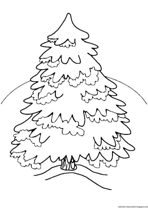 Картинки Елки Раскраски 70 фото
