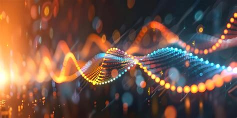 Premium Photo Analyzing Dna Sequences Colorful Graphs Mapping Genetic