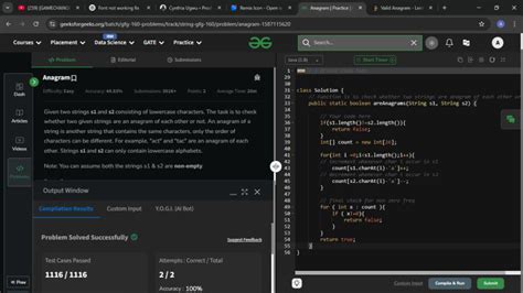 Gfg160 Dsa Java Geeksforgeeks160 Ayush Saini