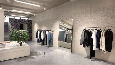 طراحی دکور مغازه پوشاک زنانه تصاویر ویستا آرشیتکت