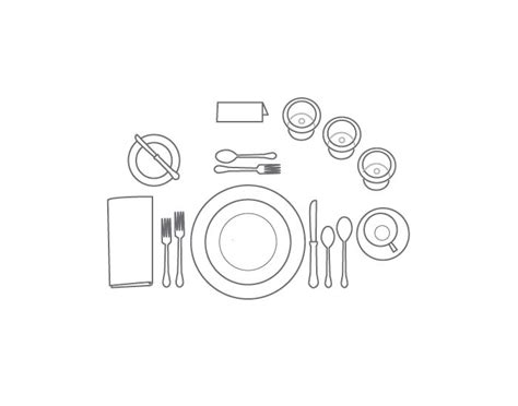 Formal Table Setting Formal Table Setting Table Settings Table Etiquette