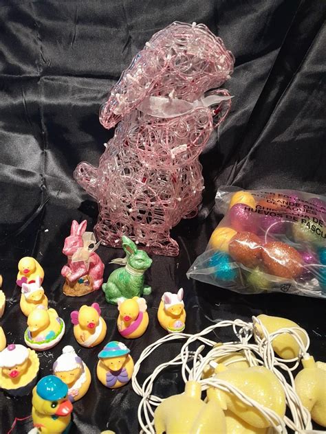 Lot 275 Peep Lights Plush Easter Bunny Light Up Bunny And More