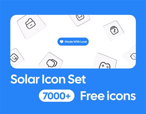 Solar Icons Behance