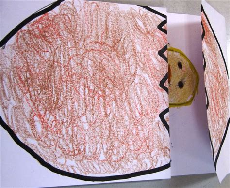 Whats Hatching Card Folded With Egg Shape Drawn Over The Flaps And