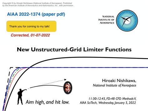 Pdf New Unstructured Grid Limiter Functions Presentation File