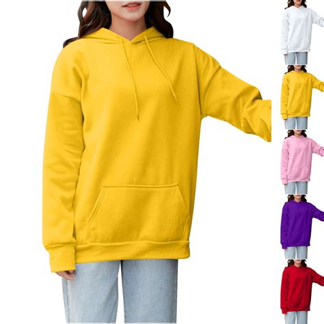 Ashirexll Oversized Hoodies For Womens Hooded Pullover Ladies Long