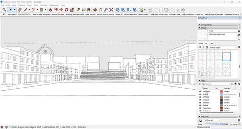Sketchy Edges Style Not Exporting Like View In Model SketchUp SketchUp Community