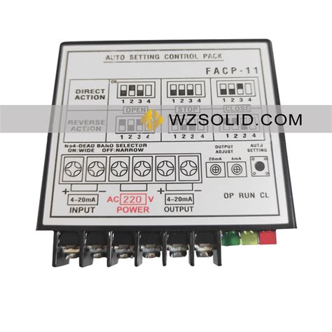FACP 11 AC220V INPUT OUTPUT 4 20MA ELECTRIC ACTUATOR CONTROL MODULE