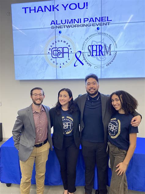 Csusm Management Society On Linkedin Csusm Alumni Networking Leadership Innovation Coba