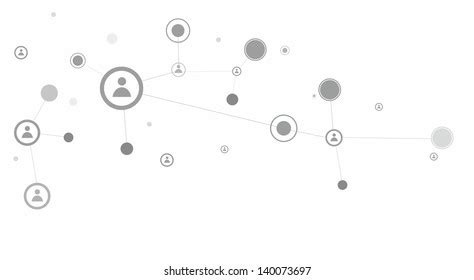 Network Concept Vector Illustration Stock Vector Royalty Free