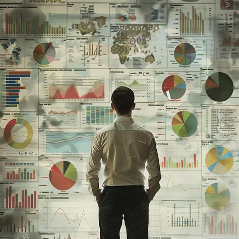 Analysis Of Advertising Campaign Metrics Premium Ai Generated Image