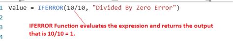 Iferror Function Dax Sql Bi Tutorials