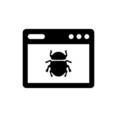 Premium Vector Web Hacking Icon