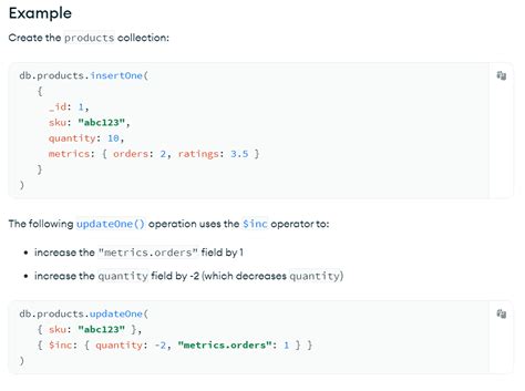Nodejs How Can I Use A Dynamic Value For Mongodb Inc Operator Stack Overflow