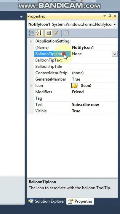 How To Set Notification Using Notifyicon In Vb Youtube