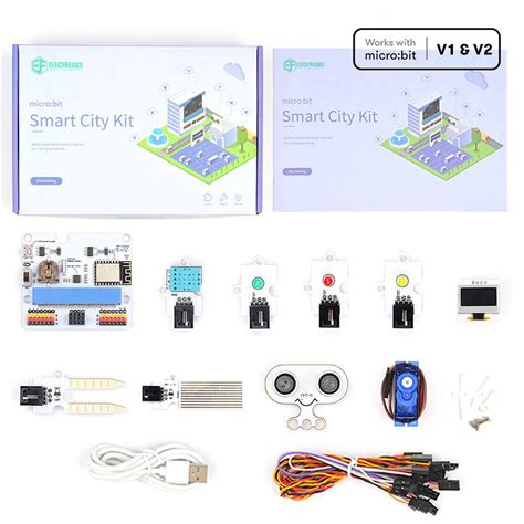 Elecfreaks Micro Bit Smart City Kit Micro Bit Sensor Starter Kit For