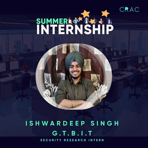 Crac Learning On Linkedin Welcome Intern Cybersecurity Career Research Webappsec Team…