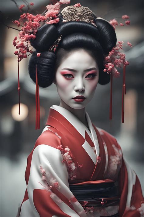 Download Ai Generated Geisha Japanese Royalty Free Stock