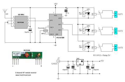 Rf Tx And Rx Circuit Diagram Wiring Flow Schema