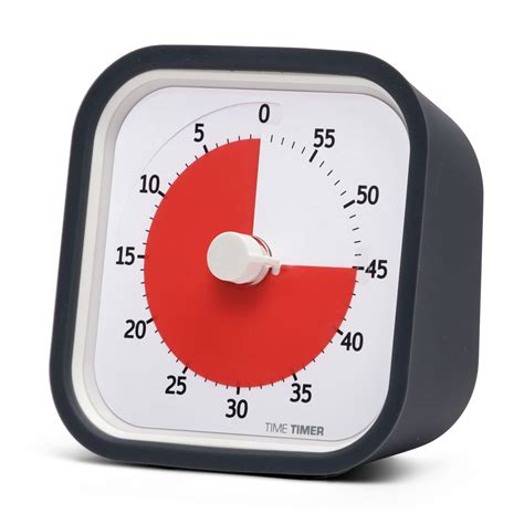 Time Timer Mod Charcoal A Visual Countdown 60 Minute Timer For Classrooms