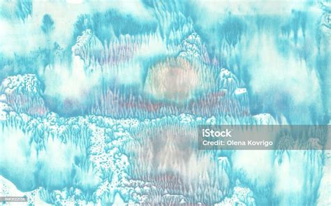 추상적인 녹색 파란색 수채화 배경입니다 수중 수채화 배경 종이에 튀는 색입니다 항해 스타일의 수채화 배경 손으로 그린 것입니다 0명에 대한 스톡 벡터 아트 및 기타 이미지