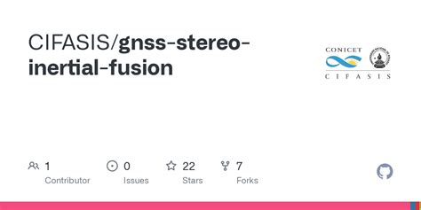 Github Cifasisgnss Stereo Inertial Fusion