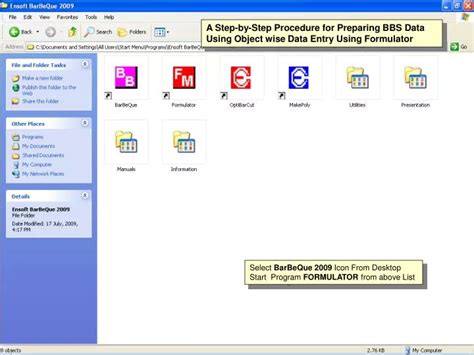 Ppt A Step By Step Procedure For Preparing Bbs Data Using Object Wise Data Entry Using