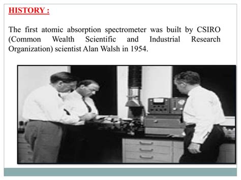 Atomic Absorption Spectroscopy Pptx Chemistry Science