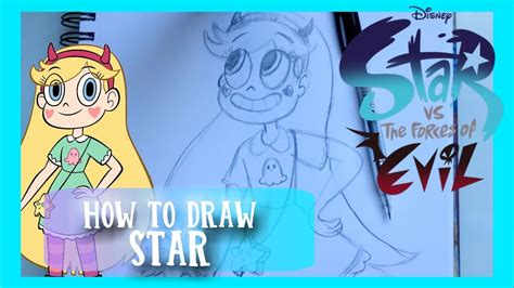 How To Draw Star From Star Vs The Forces Of Evil Dramaticparrot
