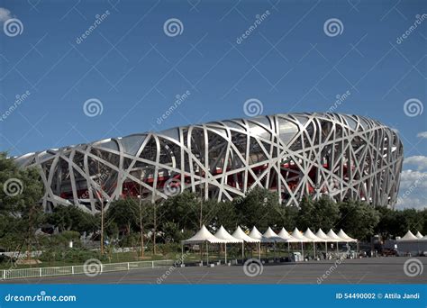The Bird S Nest Beijing China Editorial Photography Image Of Metal Futuristic 54490002