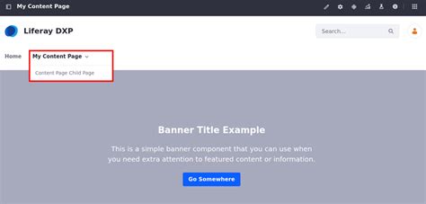 Understanding Pages Liferay Official Documentation Liferay Learn