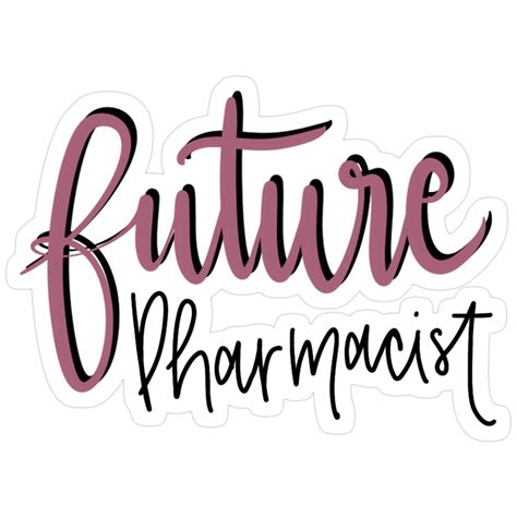 Future Pharmacist Sticker In 2025 Words Quotes Vinyl Decal Stickers
